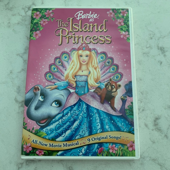 Barbie | Other | Barbie Island Princess Dvd | Poshmark